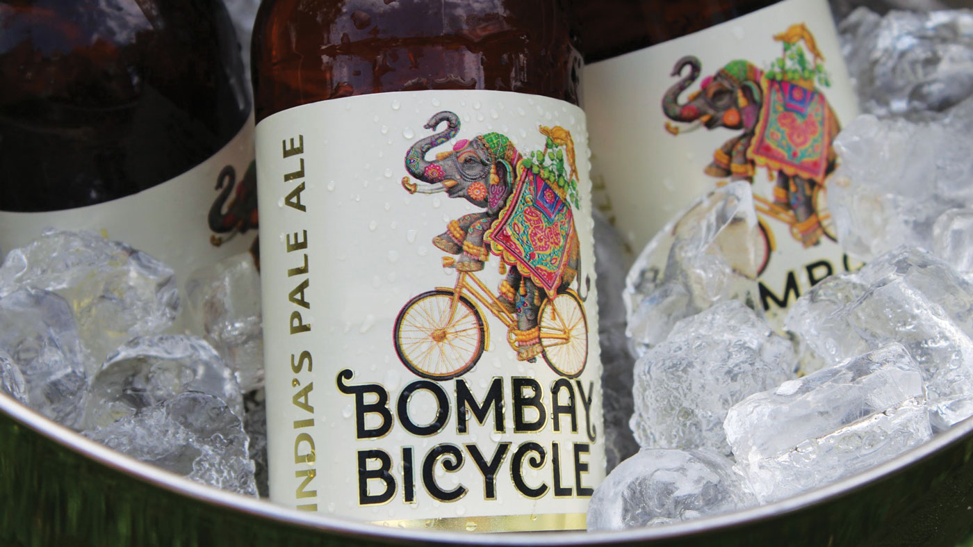 Bombay Bicycle. India's Pale Ale. – Butcher & Gundersen – London brand ...